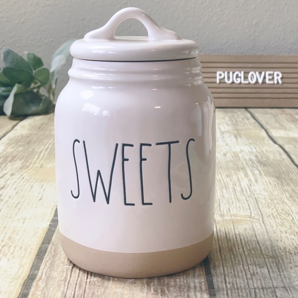Rae Dunn | Accessories | Rae Dunn Clay Bottom Canister Sweets | Poshmark